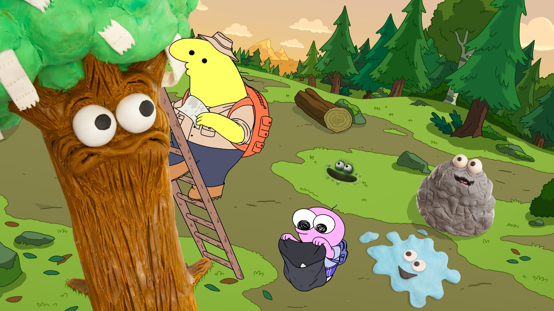 Pim and Charlie Save Mother Nature - S3 EP5 - Smiling Friends